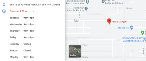 High Quality Home Oxygen at Prairie Oxygen in Canada